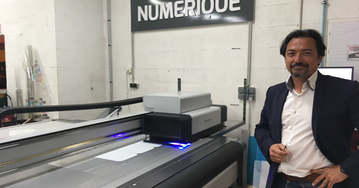 Serig fonce sur l'impression numérique