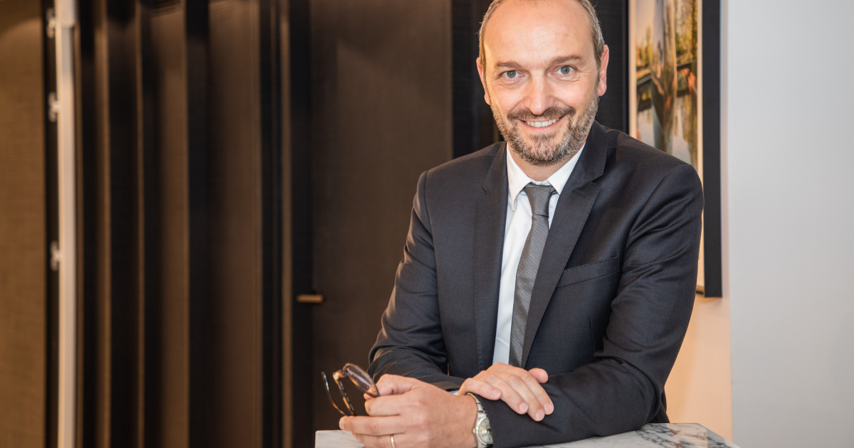 Olivier Jacquet, directeur général de l'activité hôtelière de Pichet