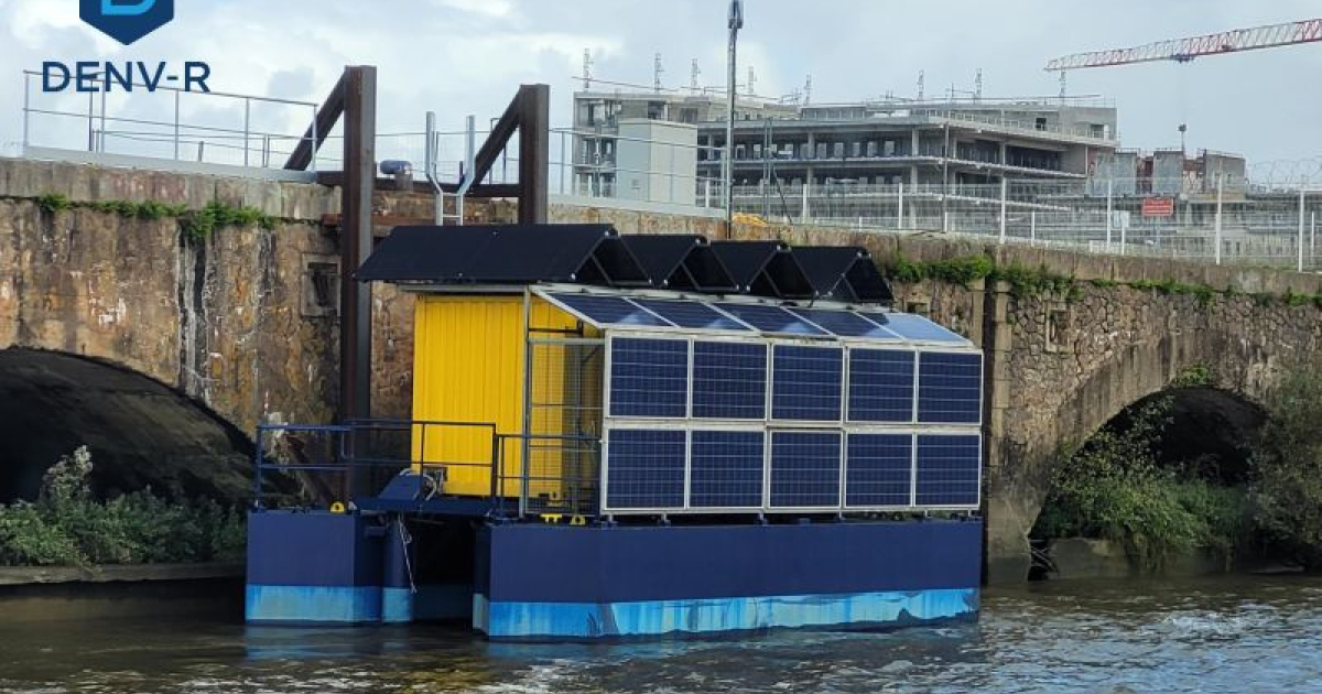 Le data center flottant de Denv-r a été installé sur la Loire