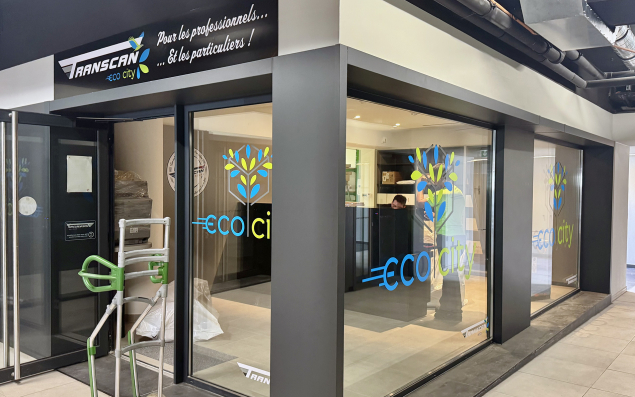 Ecocity (groupe Transcan) ouvre son 5e hub place Massena à Nice