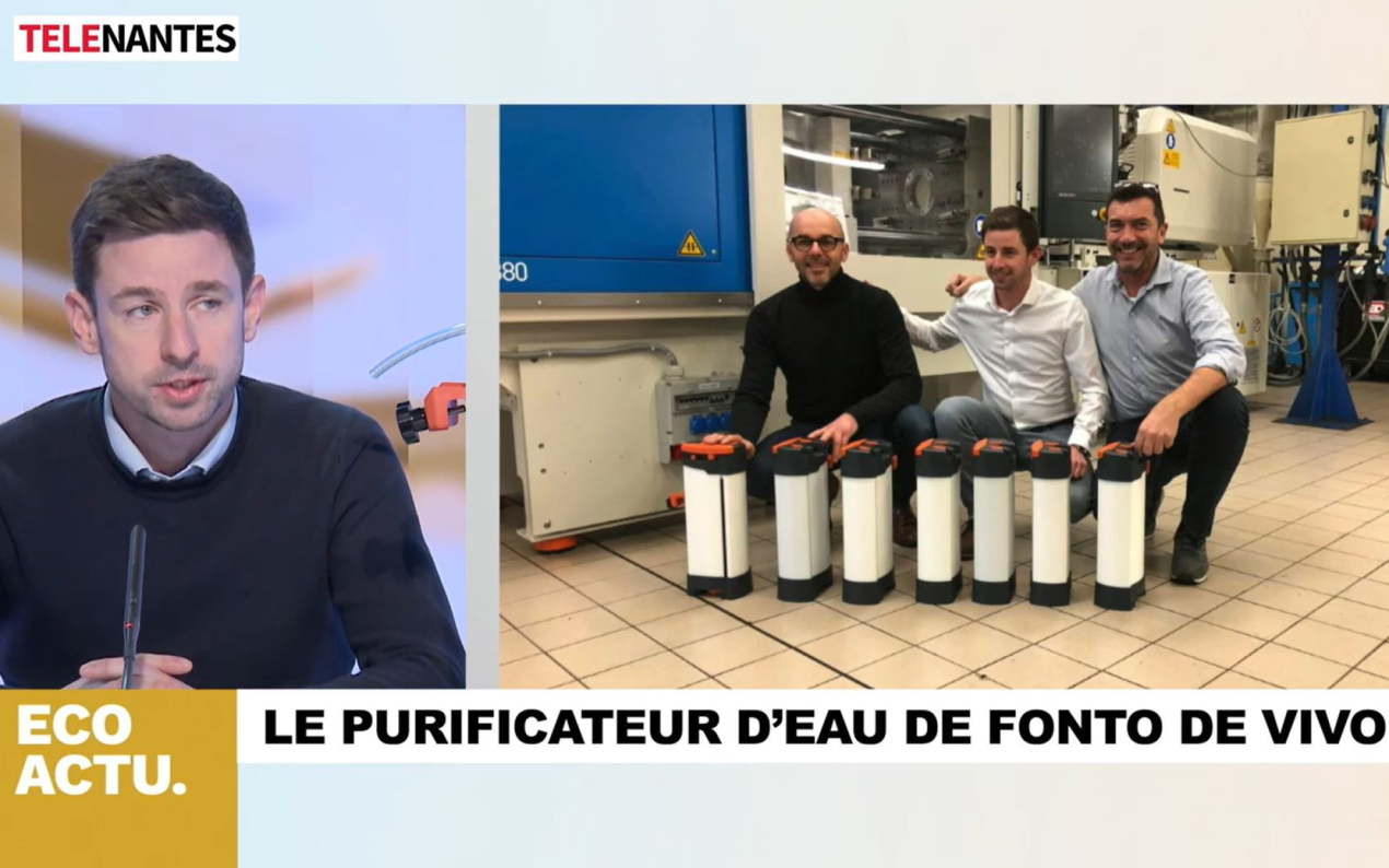 [Télénantes/Le JDE] la start-up nantaise Fonto de Vivo envoie des ...