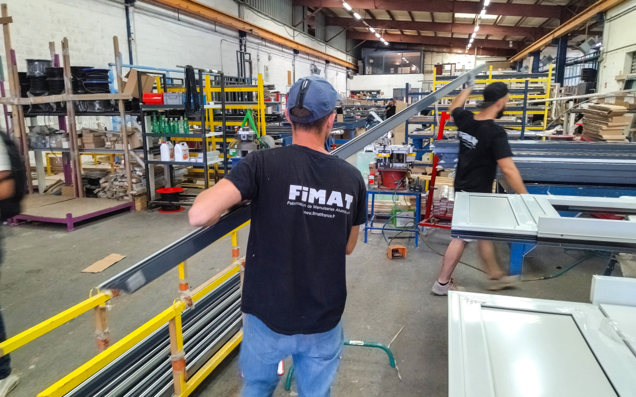 La menuiserie Fimat a lancé son agrandissement - Le Journal des Entreprises