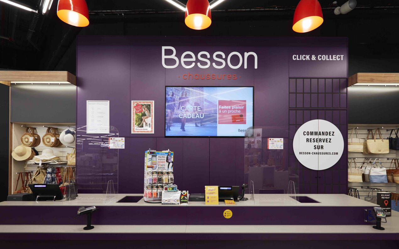 Besson Chaussures ouvre 4 nouveaux magasins en France et en Belgique