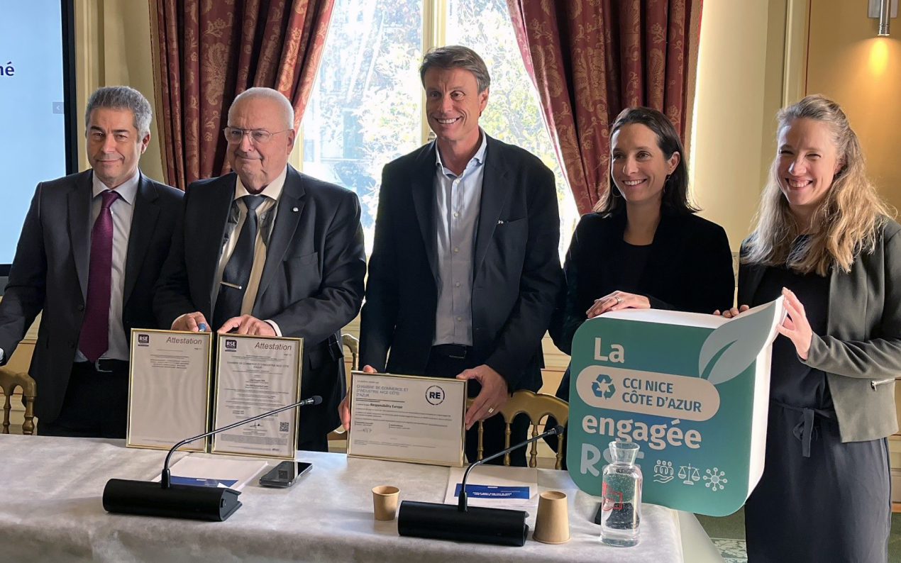 La CCI Nice Côte d’Azur labélisée Engagé RSE Afnor, une "première en ...