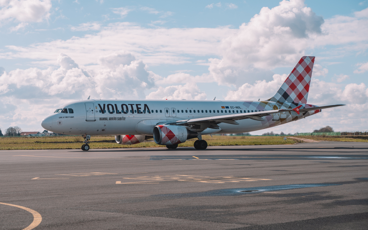 Volotea ajoute une destination au départ de Limoges